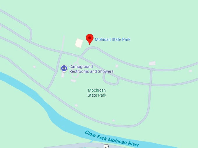 16. mohican state park map