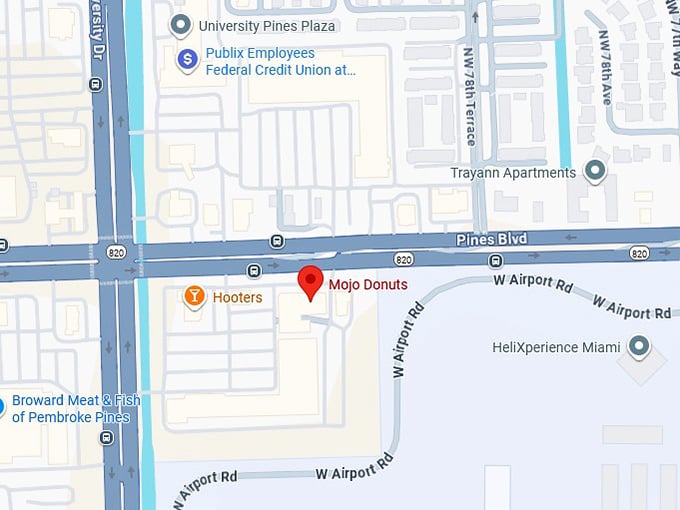 16. mojo donuts map