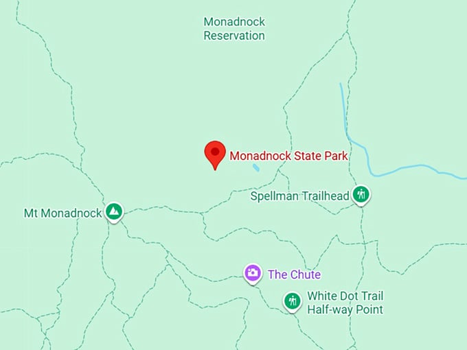 16. monadnock state park map