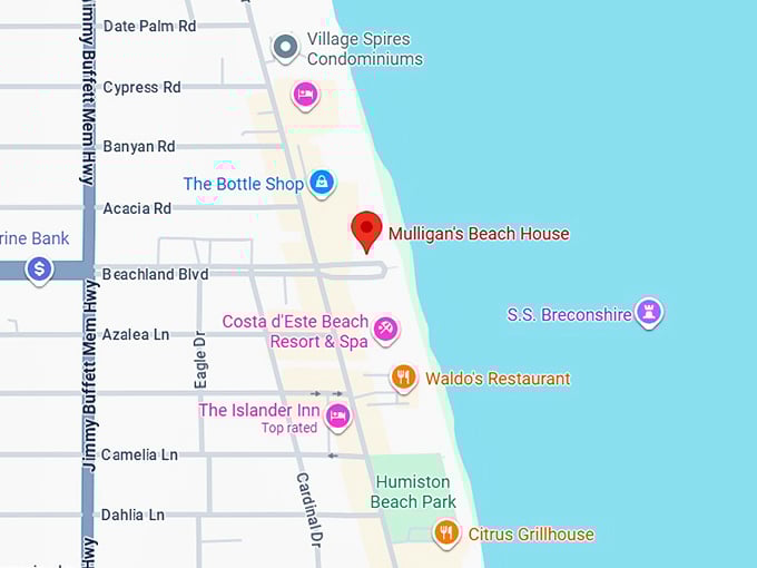 16. mulligan’s beach house map