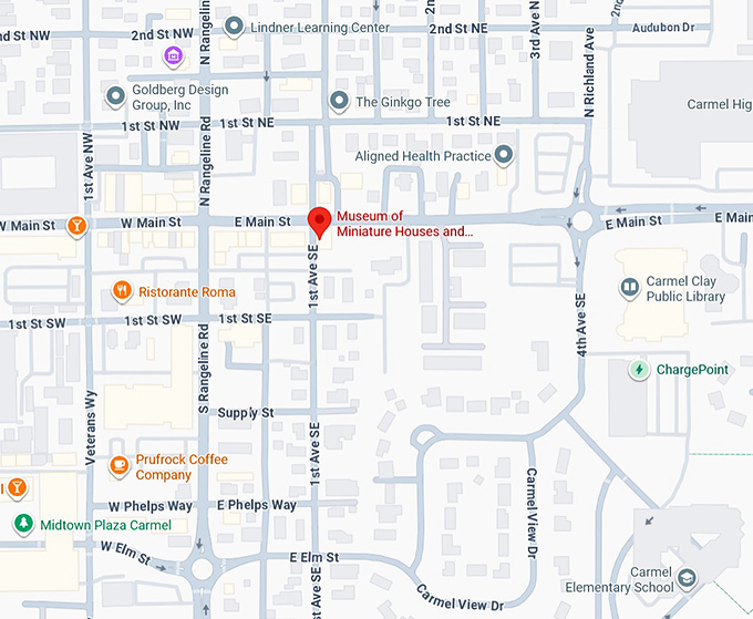16. museum of miniature houses and other collections map