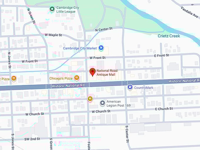16. national road antique mall llc map