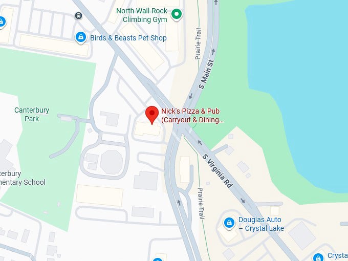 16. nick’s pizza & pub map