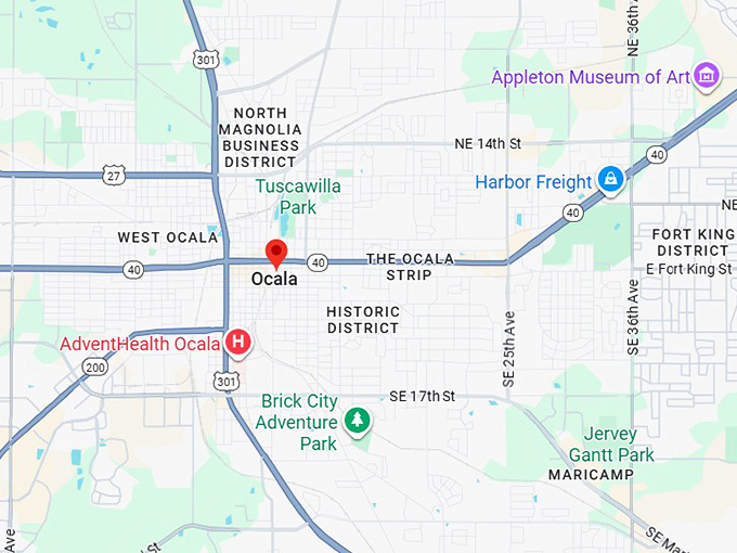 16. ocala map