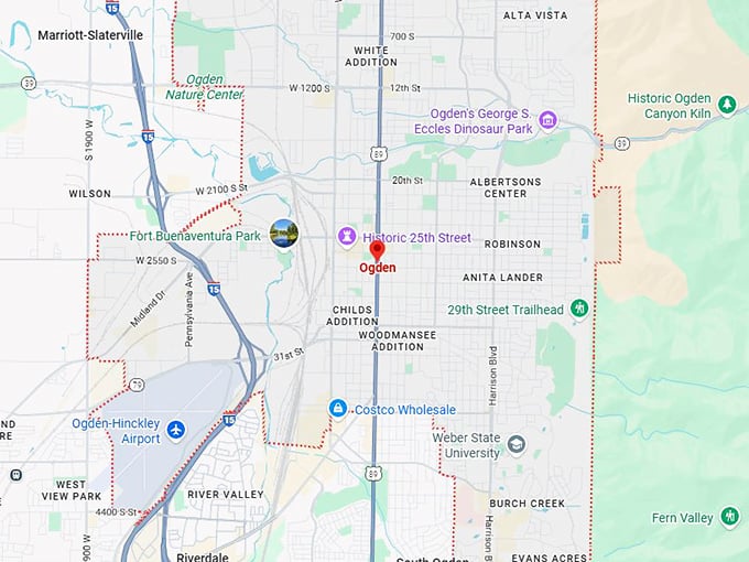16. ogden ut map