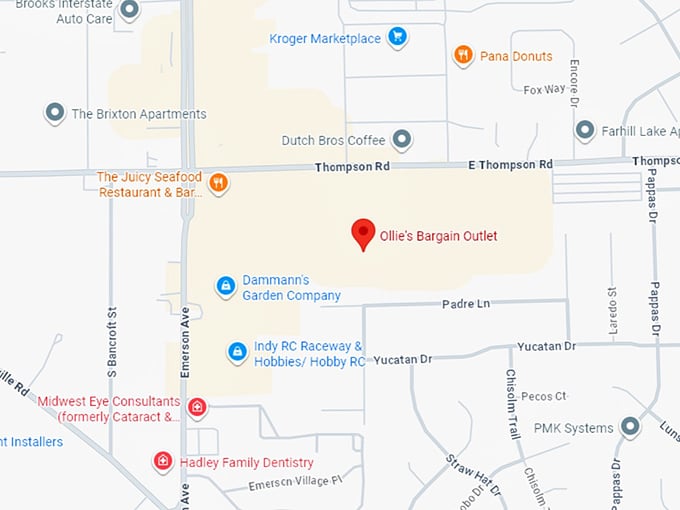 16. ollie's bargain outlet map