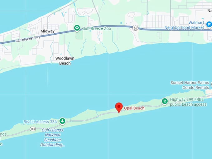 16. opal beach map