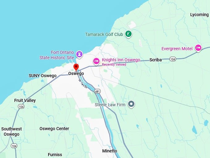 16. oswego map