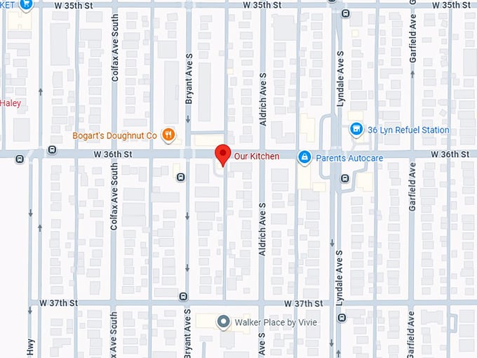 16. our kitchen map