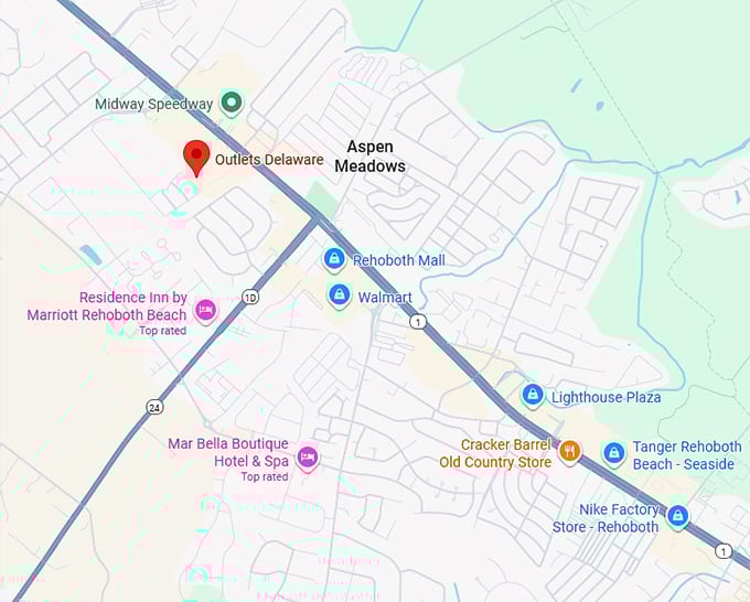 16. outlets delaware (34986 midway outlet dr) map