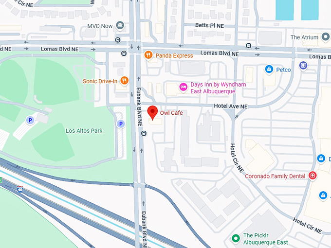16. owl cafe map