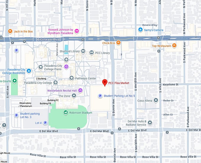 16. pcc flea market map
