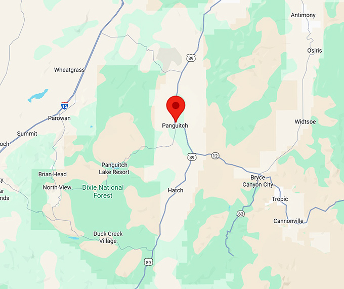 16. panguitch map