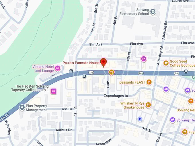 16. paula's pancake house map