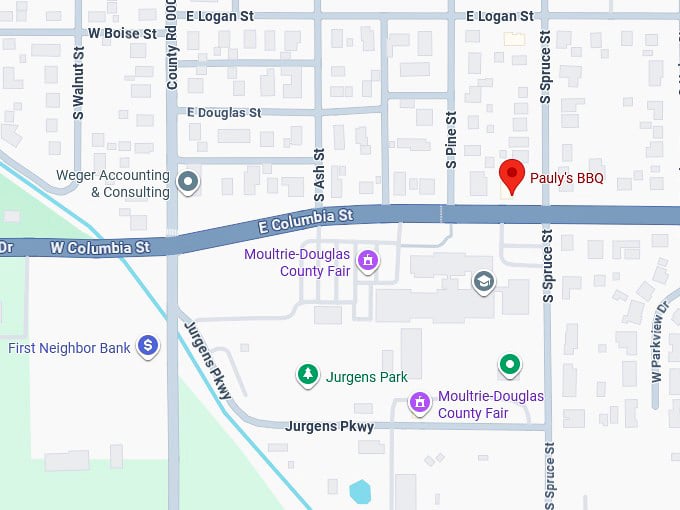 16. pauly’s bbq map