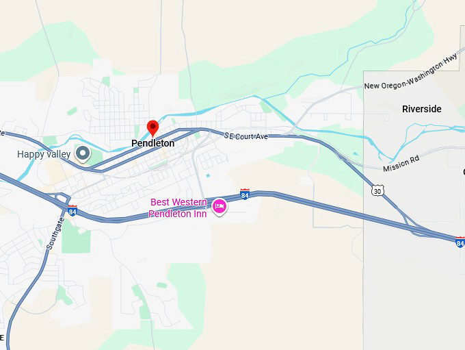 16. pendleton map