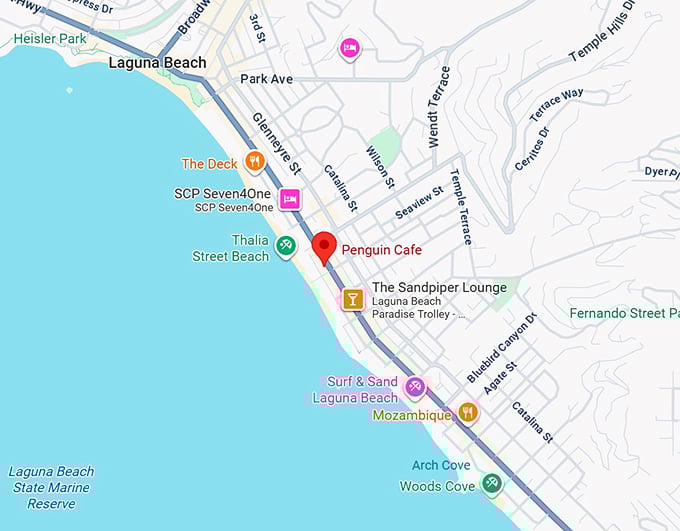 16. penguin cafe map