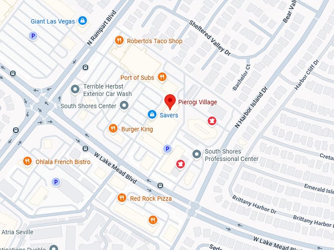 16. pierogi village map