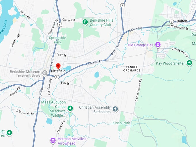 16. pittsfield map