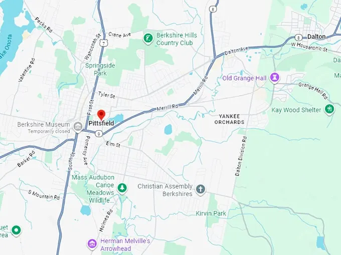 16. pittsfield map