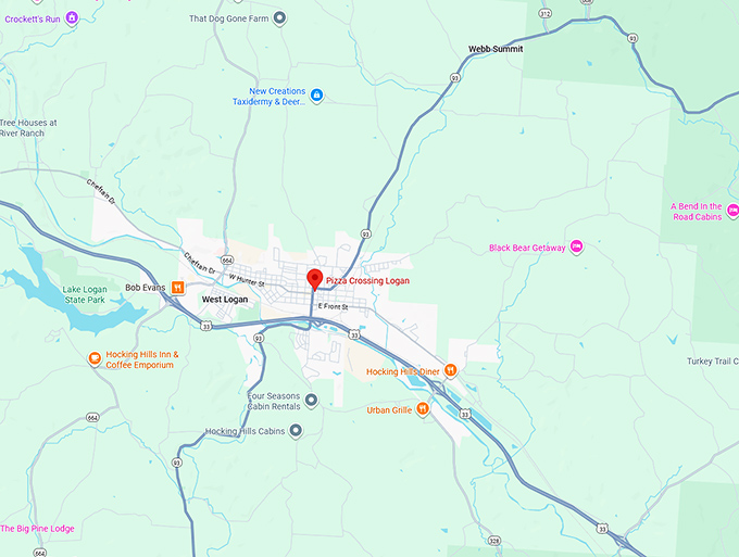 16. pizza crossing map