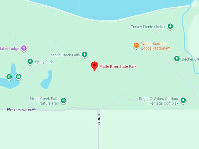16. platte river state park map