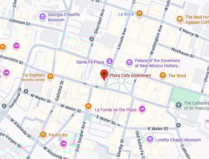 16. plaza café map