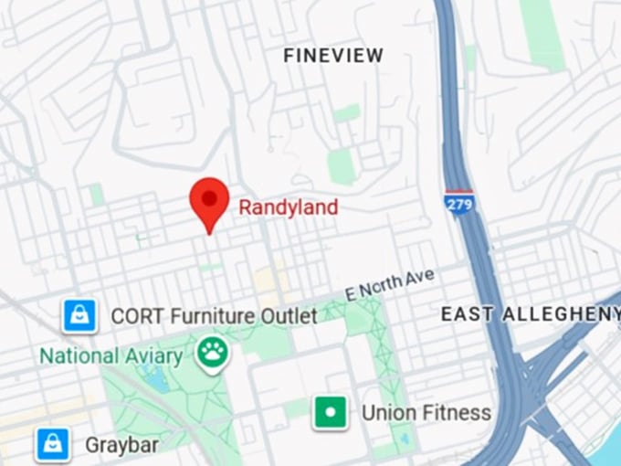 16. randyland map