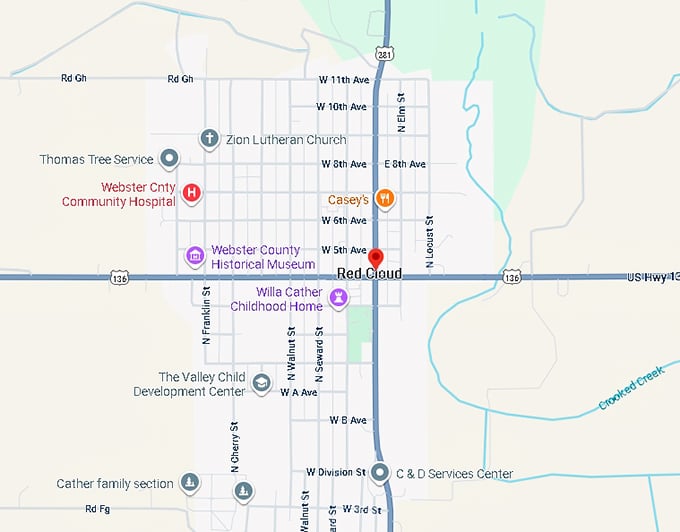 16. red cloud map