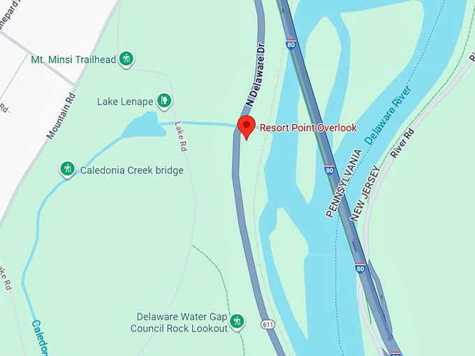 16. resort point overlook map