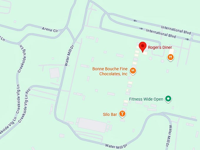 16. roger’s diner map