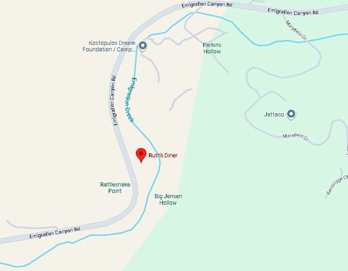 16. ruth's diner map