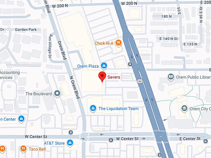 16. savers map