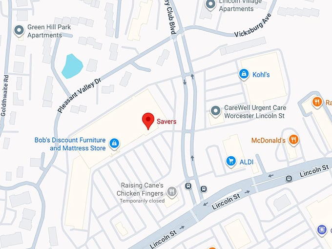 16. savers map