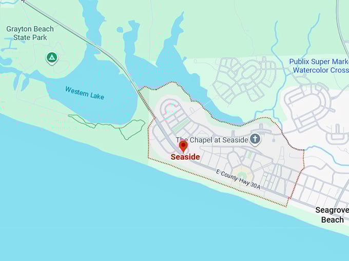 16. seaside map