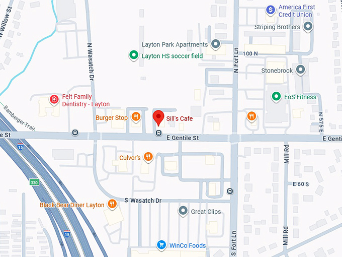 16. sill’s café map