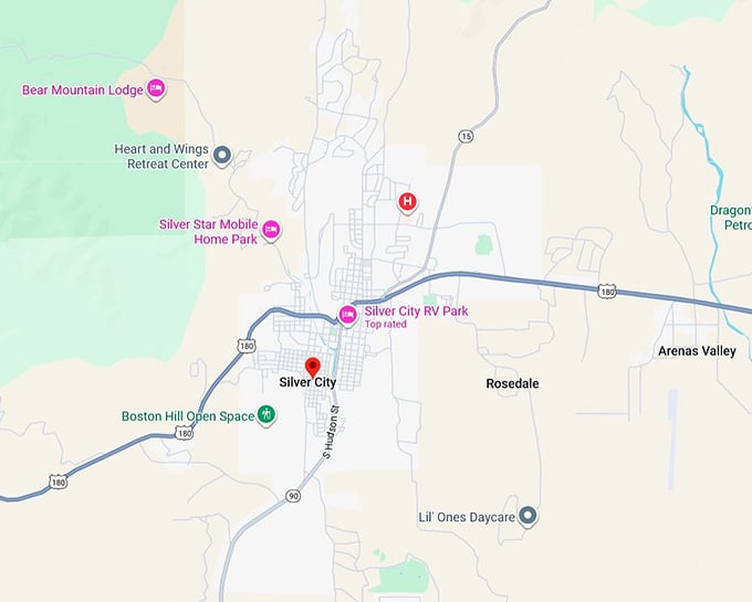 16. silver city map