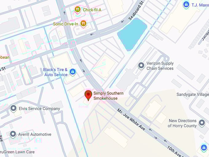16. simply southern smokehouse map
