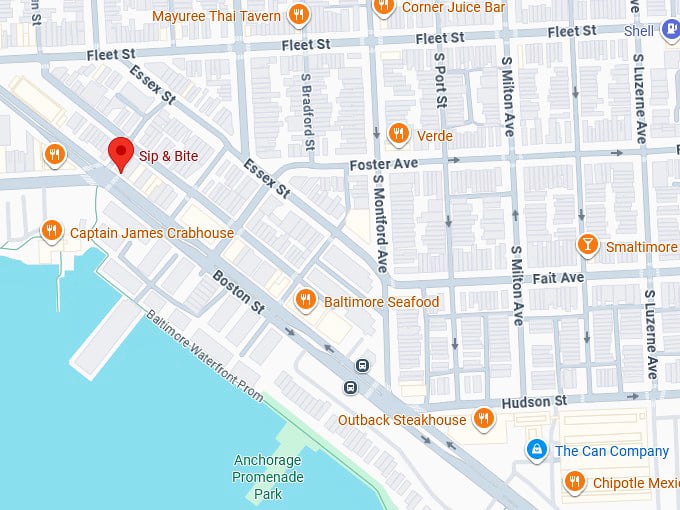 16. sip & bite map