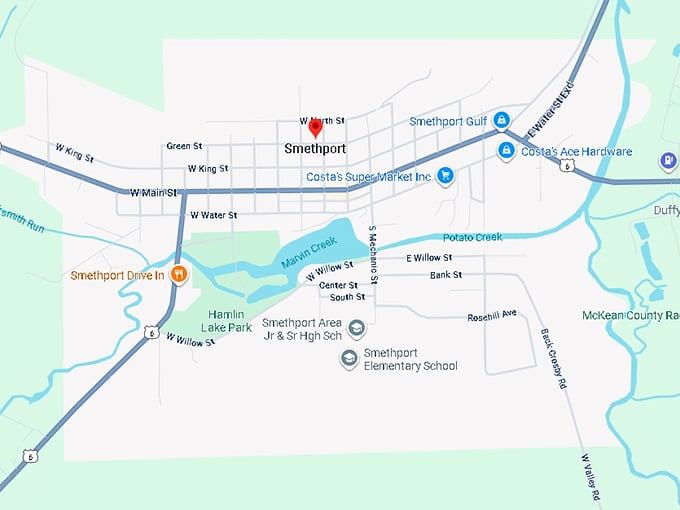 16. smethport map