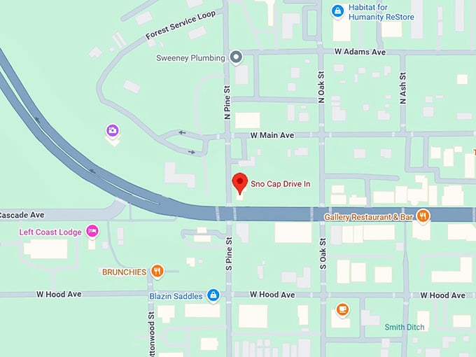 16. sno cap drive in map