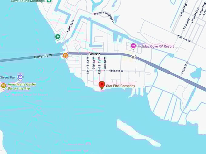 16. star fish company map