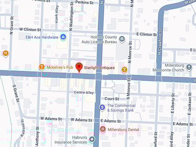 16. starlight antiques llc map