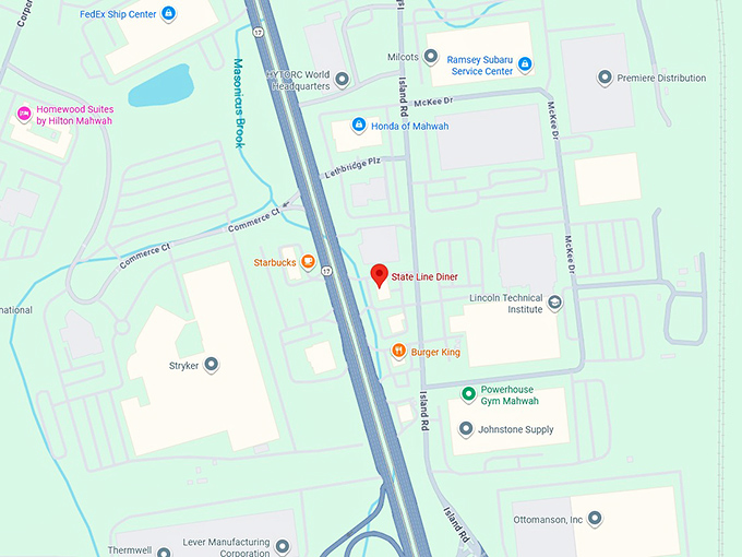 stateline diner map