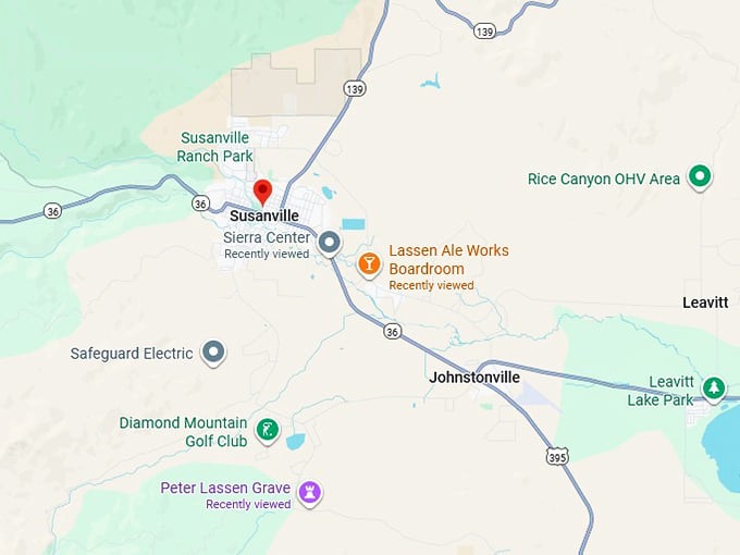 16. susanville map