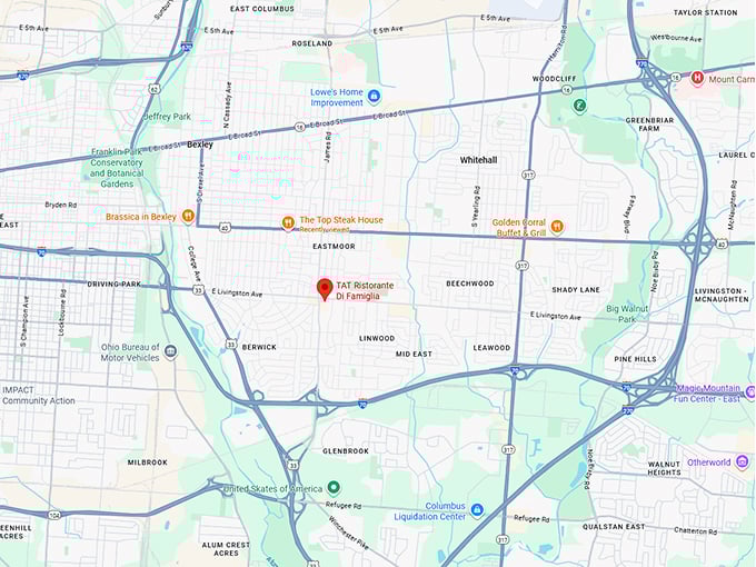 16. tat ristorante di famiglia map