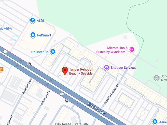 16. tanger rehoboth beach seaside map