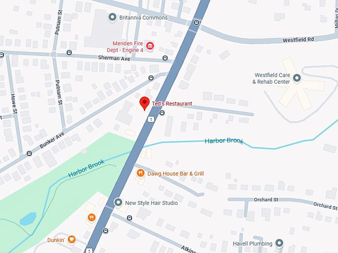 16. ted's restaurant map