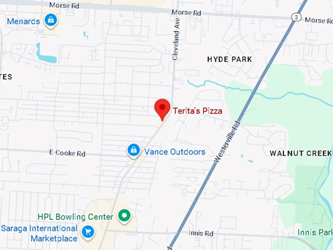 16. terita’s pizza map