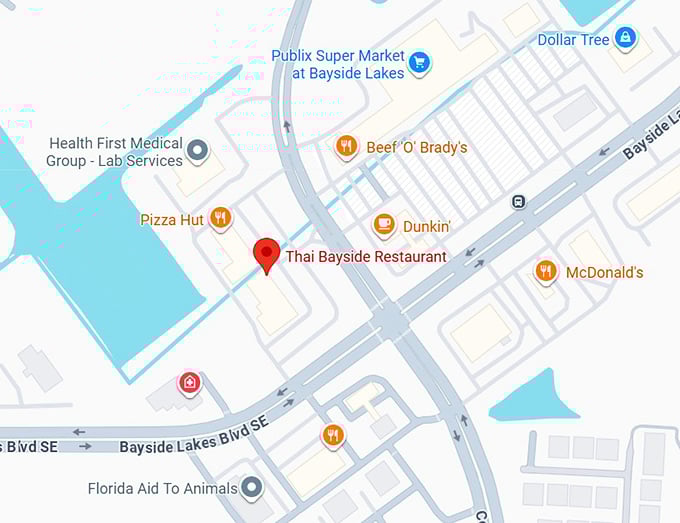 16. thai bayside restaurant map